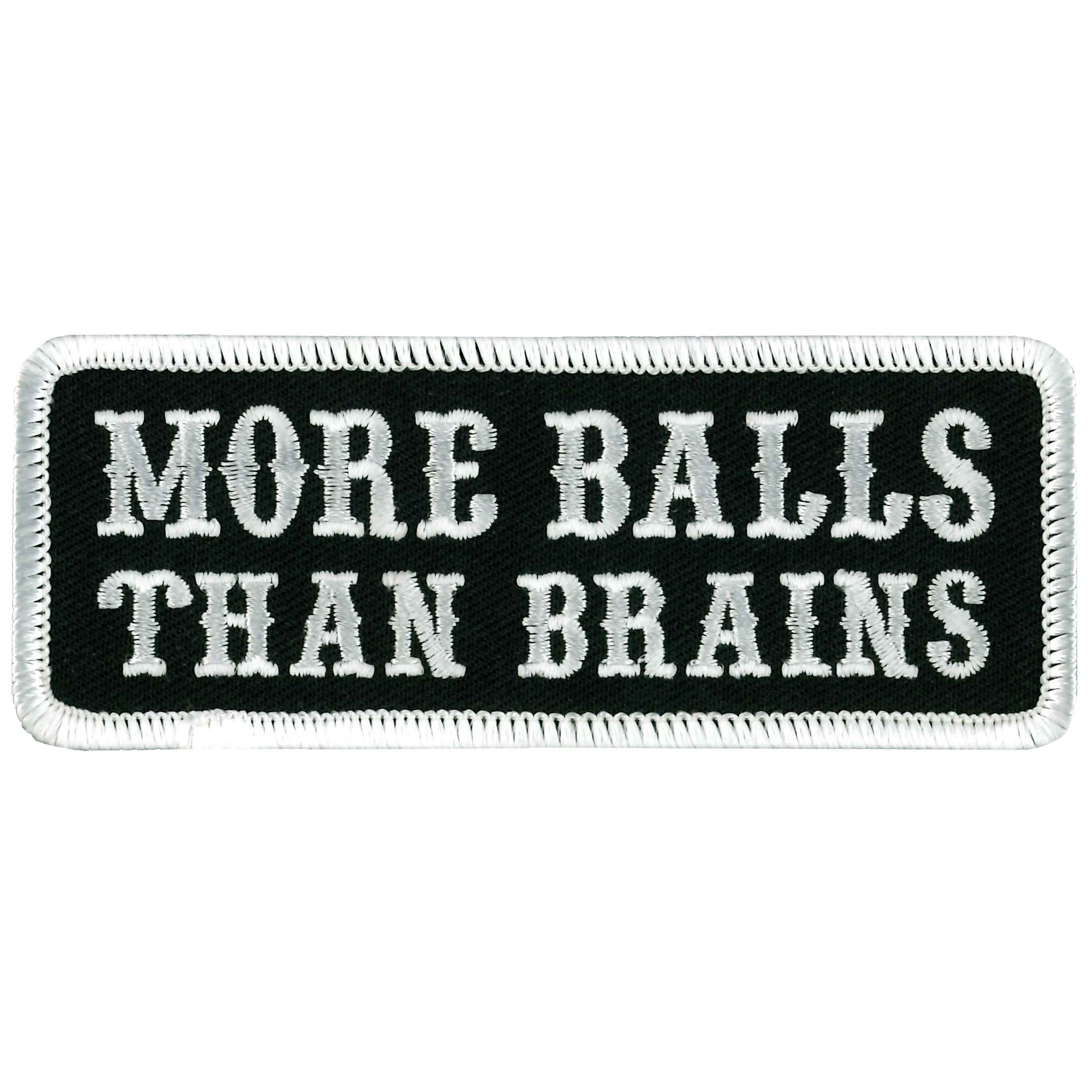 Hot Leathers PPL9184 More Balls Than Brains – Pixies Lounge Online